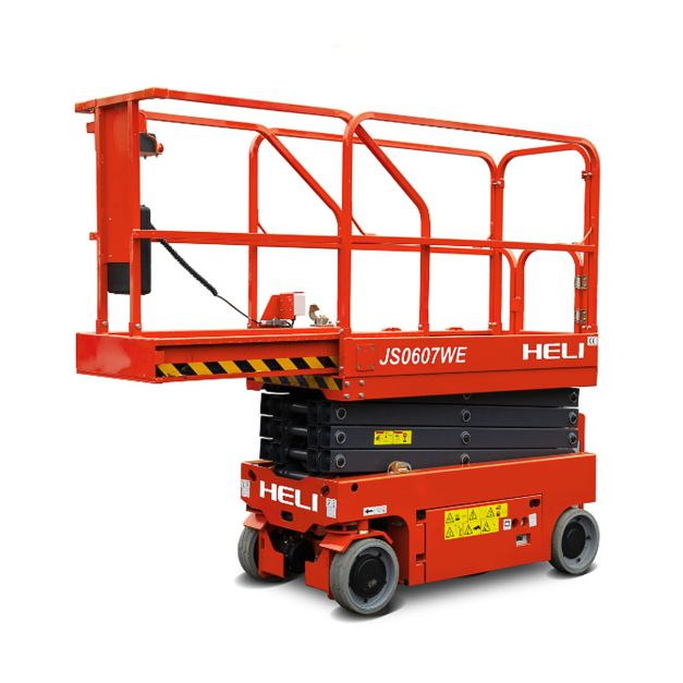 6 Metre Scissor Lift Access Equipment Heli JS0607 Lithium Electric